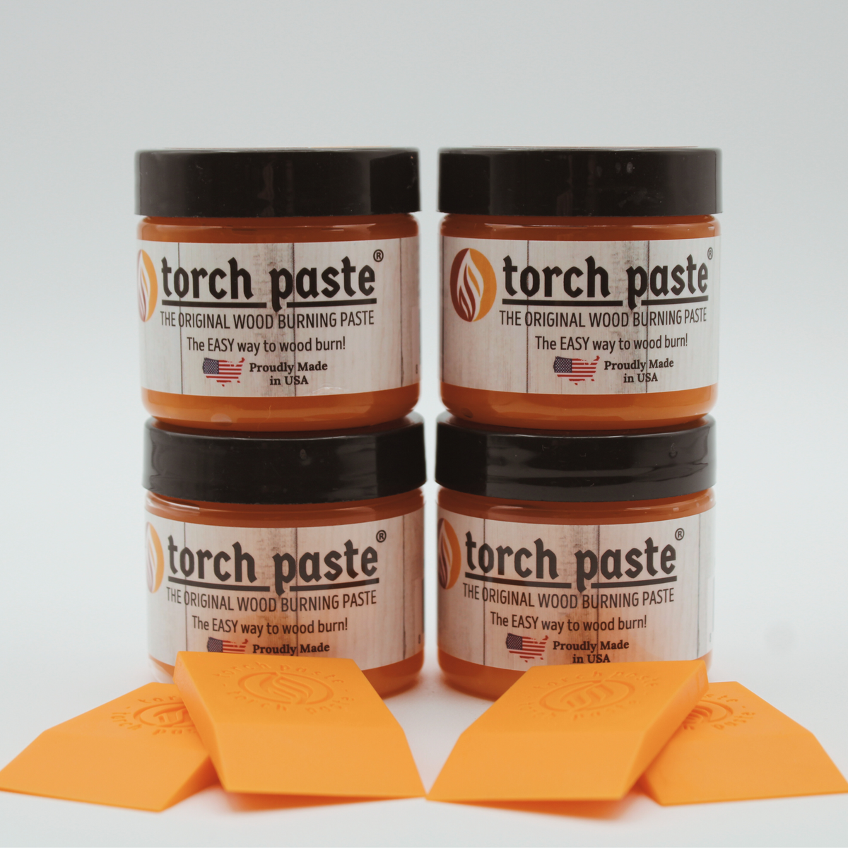 Torch Paste - 4 Jars & 4 Squeegees